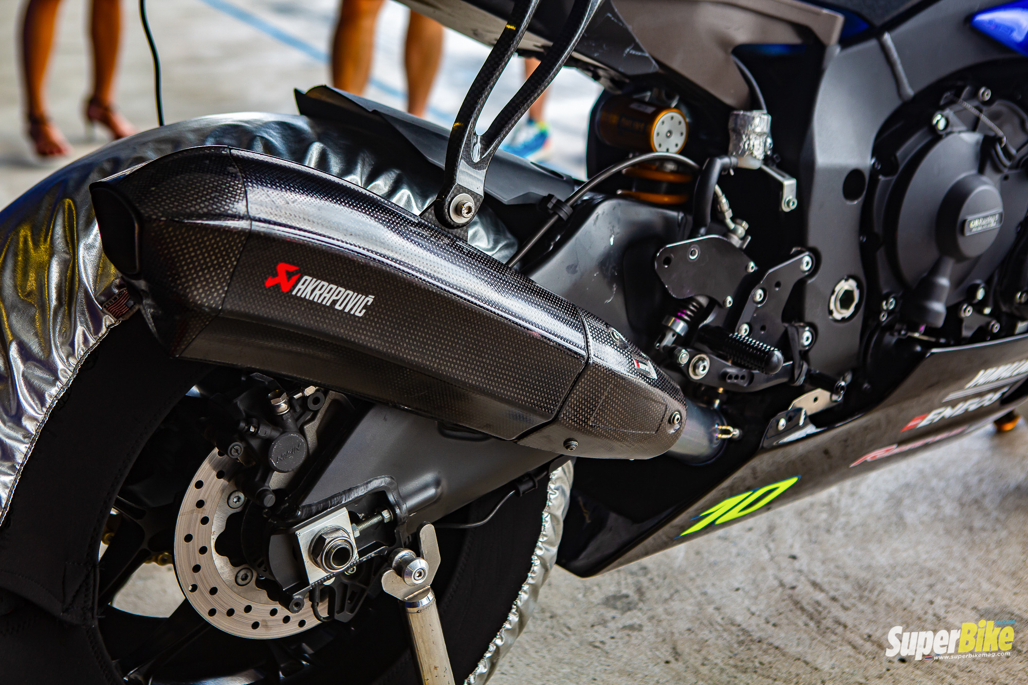 ส่องรถแข่ง YAMAHA SuperBike 1000CC. ซุป อนุชา