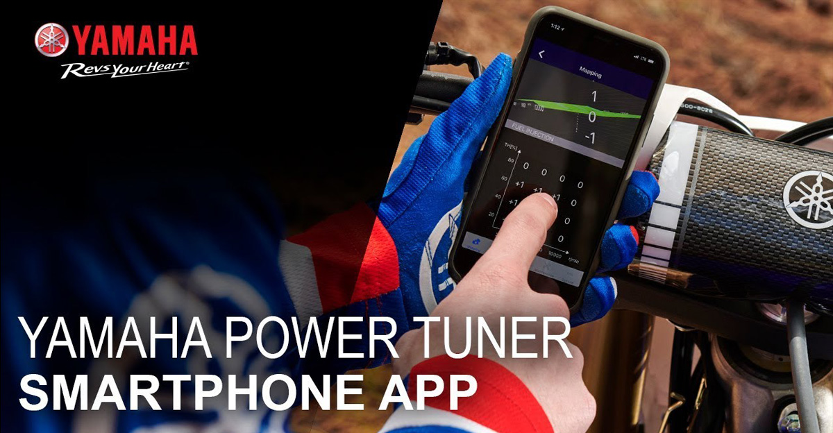 "Yamaha Power Tuner" Application จูนเครื่องยนต์ สำหรับสายวิบาก ...