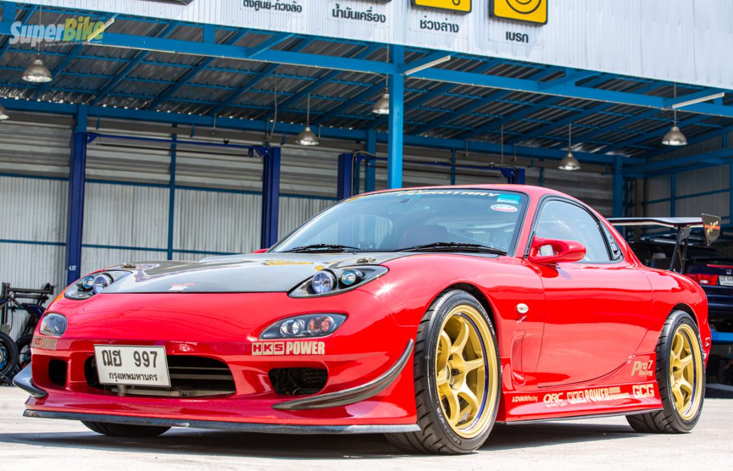 Mazda RX7 HKS Edition 555 แรงม้า คันเดียวในประเทศไทย - SuperBikemag