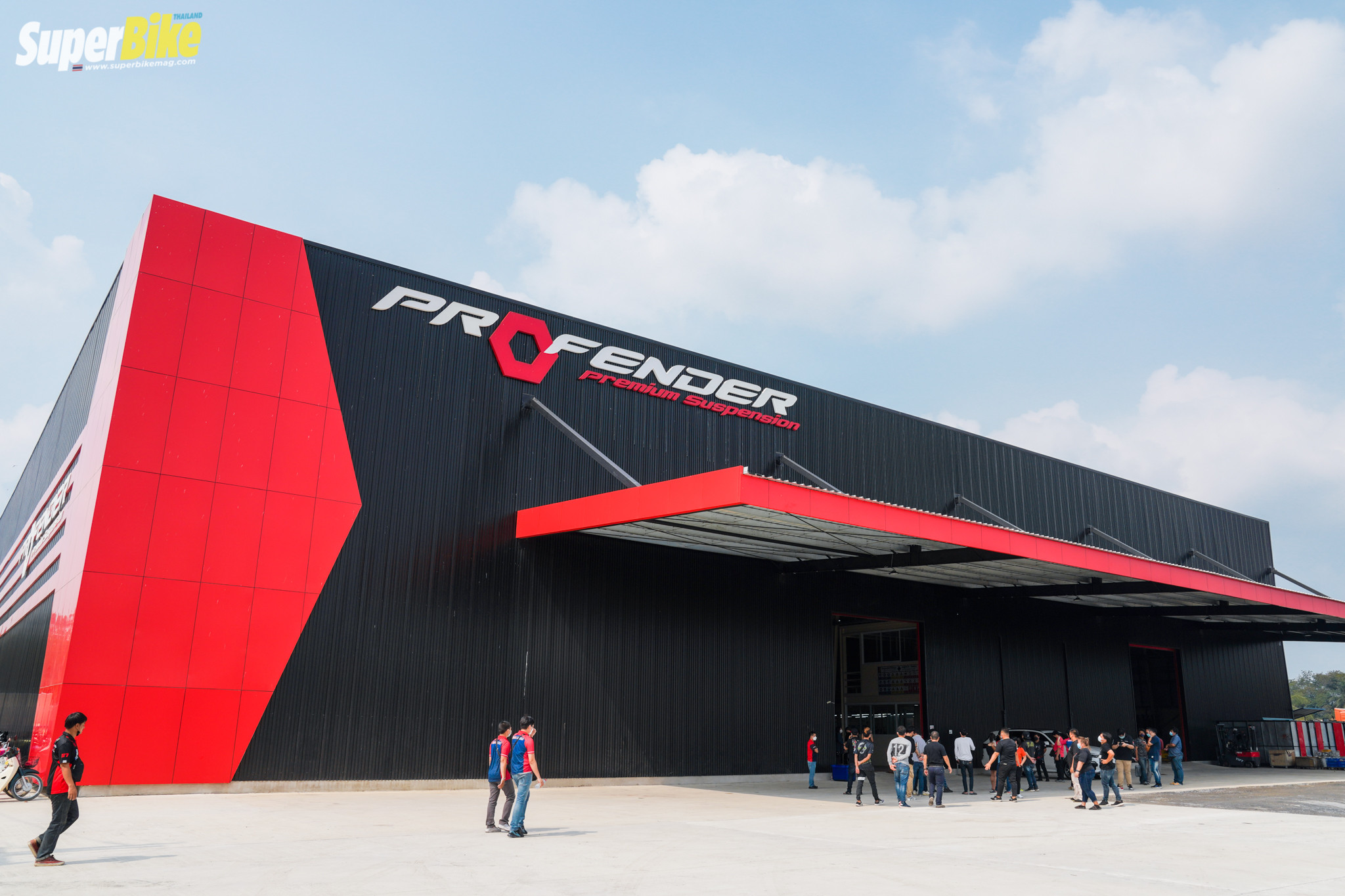 Profender เปิดโรงงานพาชมการผลิตโช้ค พร้อมอบรมดีลเลอร์ 2022