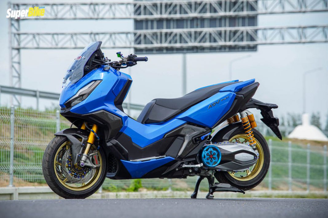 แต่ง ADV350 ให้สุดทางซิ่ง เป็นยังไง มาชมกัน - Superbikemag