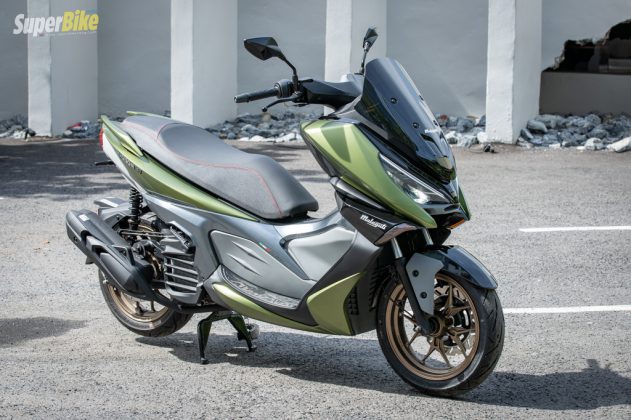 รีวิว Malaguti Madison 150 ช่วงล่างดี บิดสนุก มีสไตล์ไม่ซ้ำใคร - SuperBike
