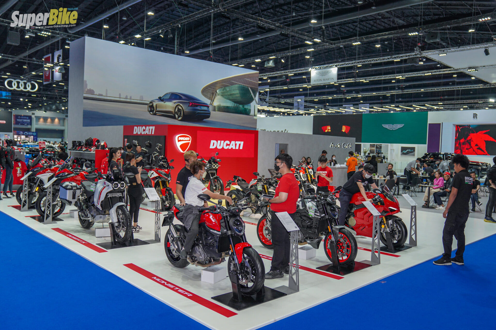 Ducati เขย่า Motor Show ลุยเปิดรถใหม่
