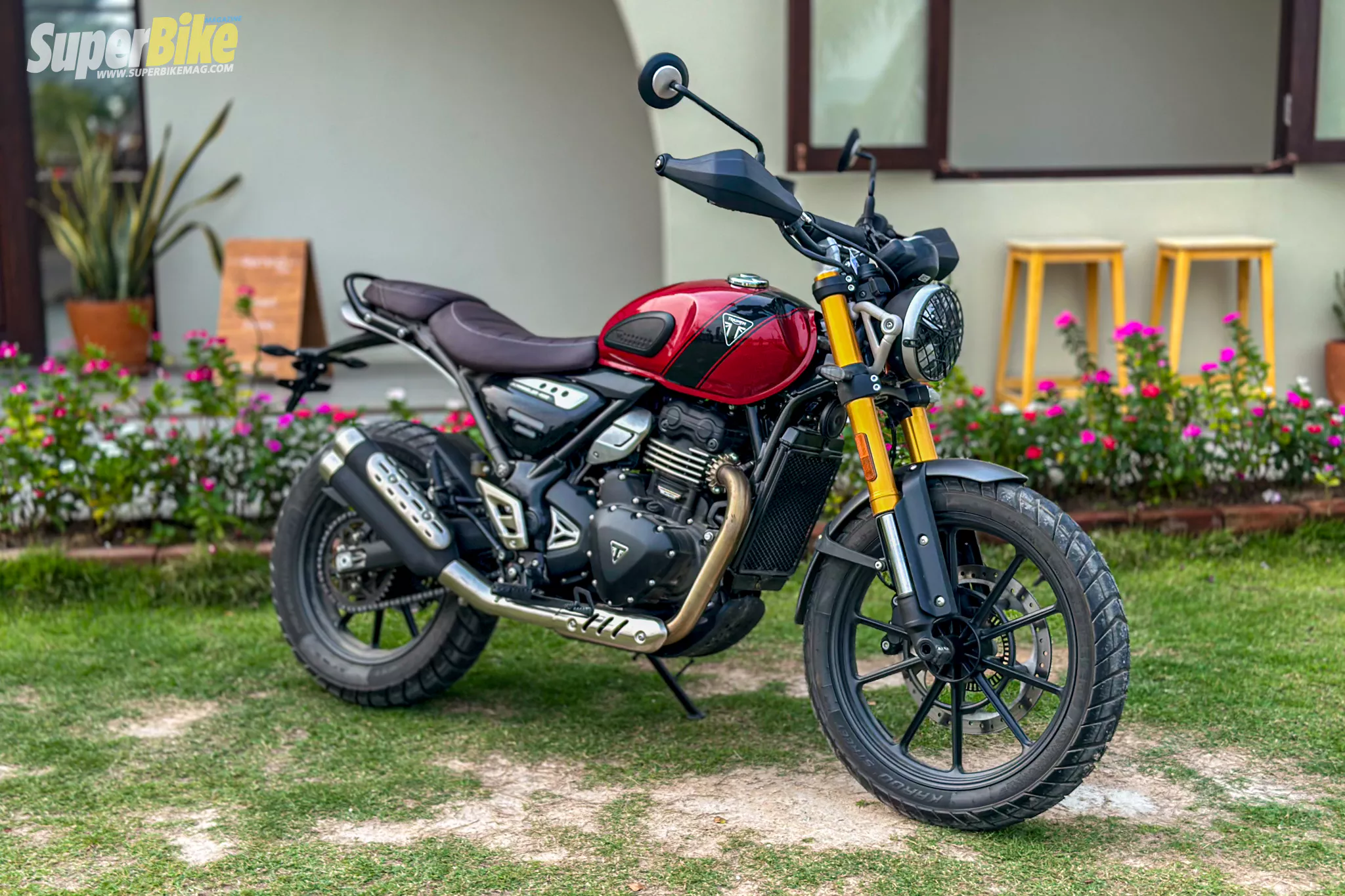 รีวิว Triumph Scrambler 400X พิกัดนี้ ไซส์เล็ก น่าโดน. ...
