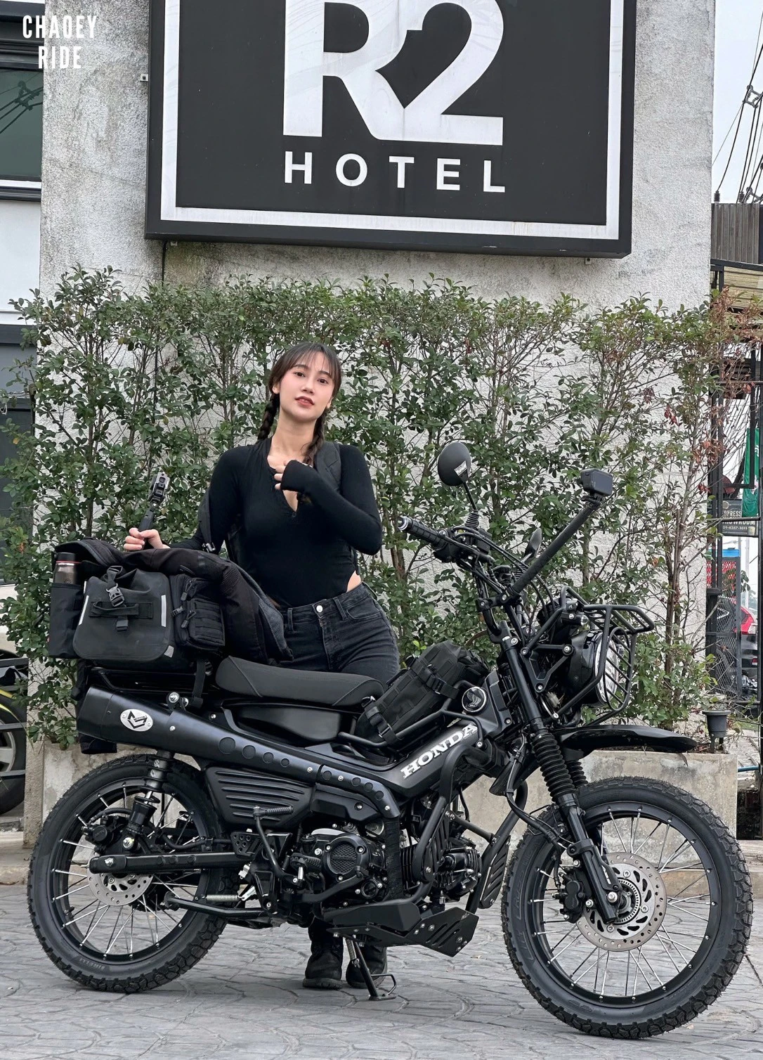 เอ๋ย Chaoey Ride กับ Honda CT125 สีดำมาดเท่ » SuperBikeMag.Com ข่าว ...