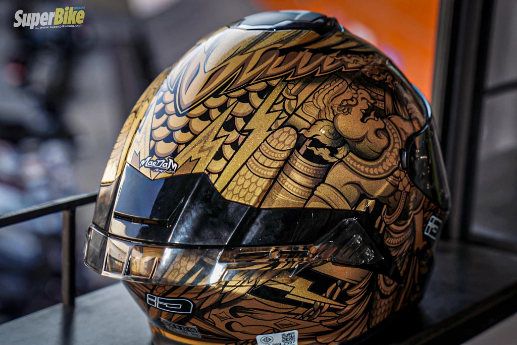 หมวกกันน็อค ID ZRO พญาครุฑ มีเพียง 399 ใบทั่วโลก..!! - SuperBikeMag.Com ...