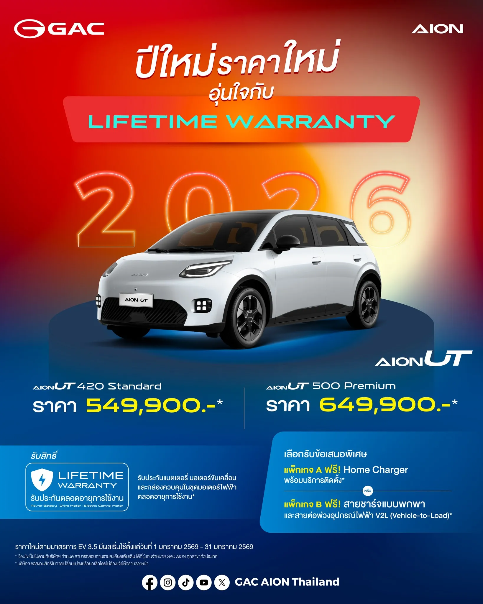 GAC AION UT ขึ้นราคา สูงสุด 80,000 บาท » SuperBike x SuperDrive ข่าวรถยนต์ รีวิวรถยนต์ใหม่ ...